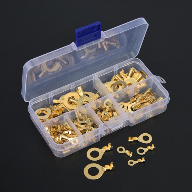 Keenso Copper Ring Lug Terminal, Splice Terminal, Copper For Cable ...