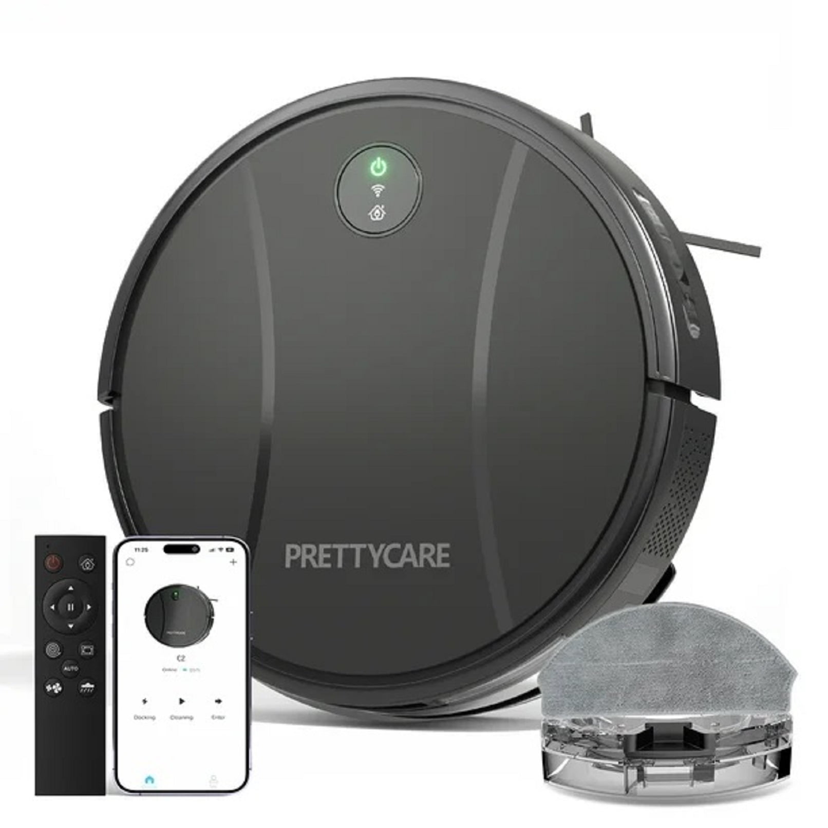 Click here for Refurbished Prettycare Robot Vacuum And Mop Combo... prices