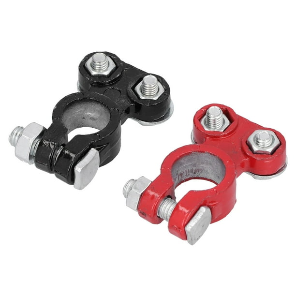 Battery Post Terminal,2pcs Battery Terminal Clamp Positive Negative ...