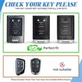 Key Fob Cover Compatible with Cadillac CTS STS XTS SRX ATS ELR DTS ...