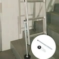 Heavy Duty Adjustable Ladder Stabilizer Pair with Rubber Feet, Secure ...