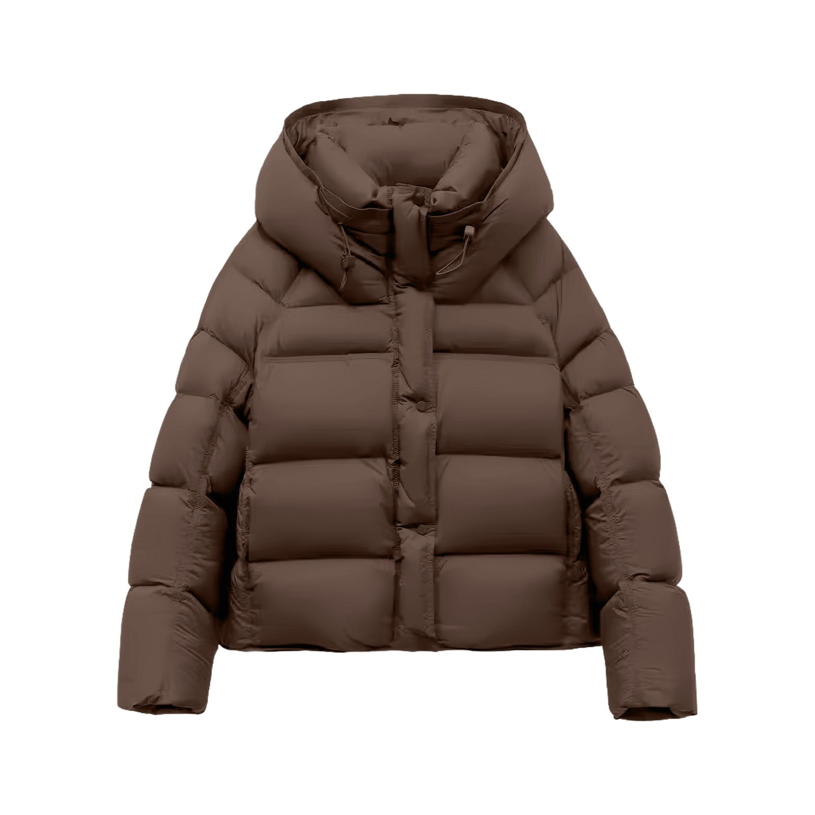 Click here for Breezora Womens Short Puffer Jacket Thick Warm Hoo... prices