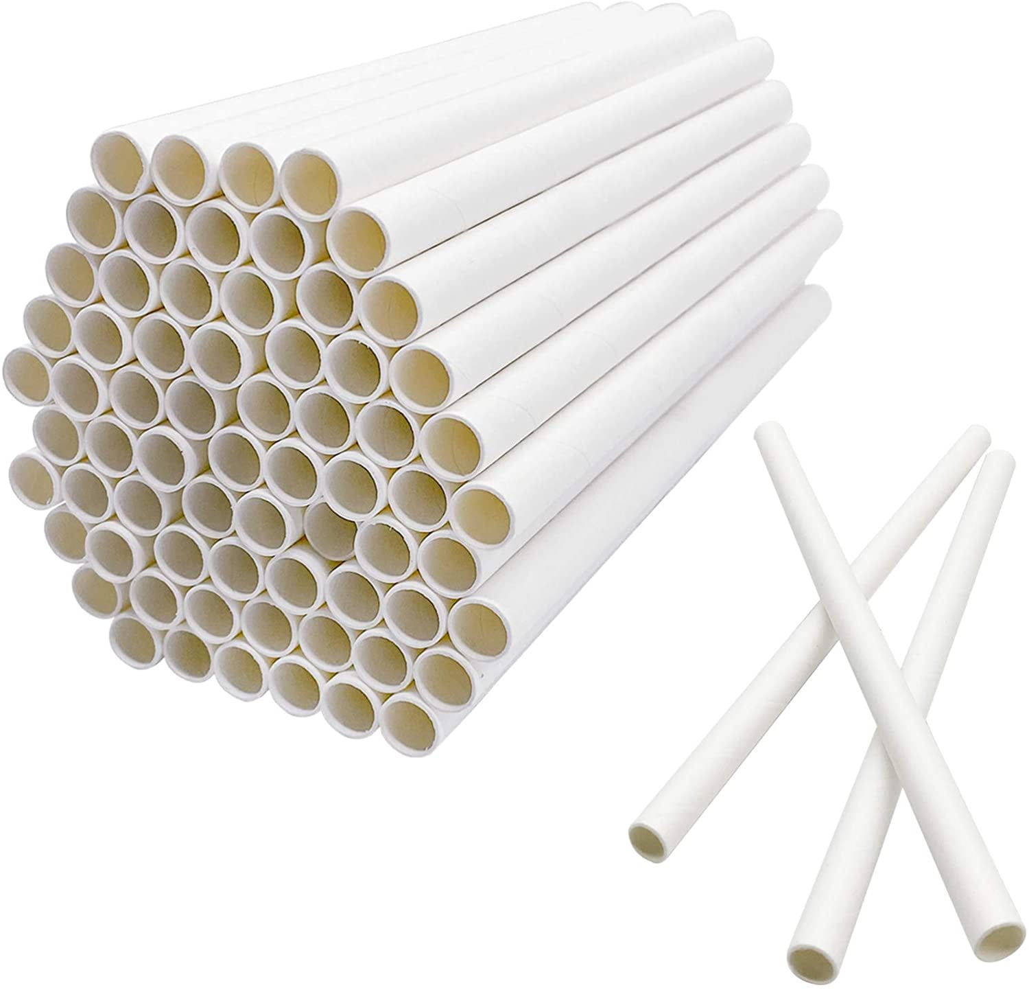 AIMTYD 100pcs Bee Nesting Paper Inserts-Bee House Cardboard Nest Tubes ...