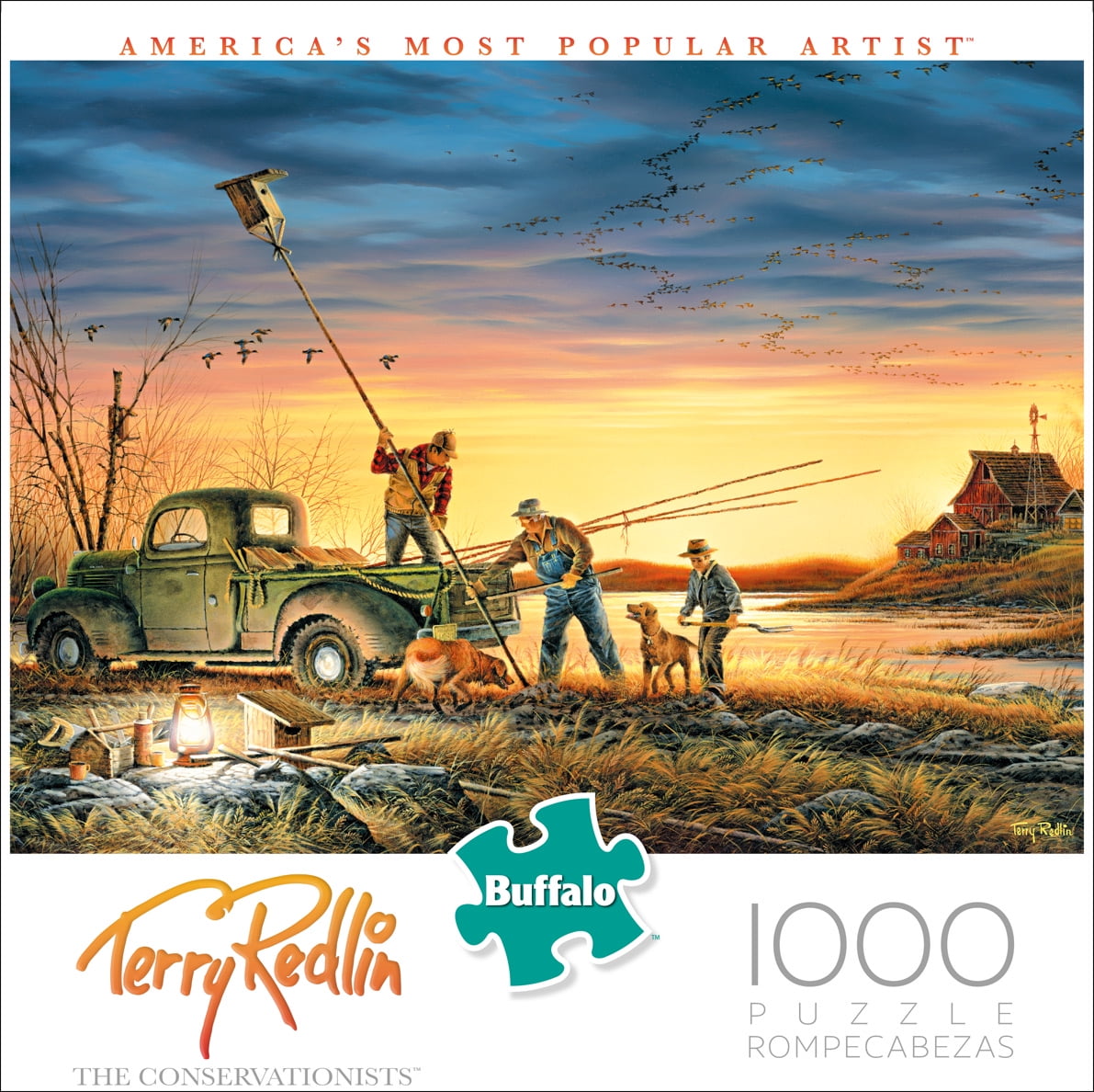 Buffalo Games - Terry Redlin -The Conservationists - 1000 Piece Jigsaw ...