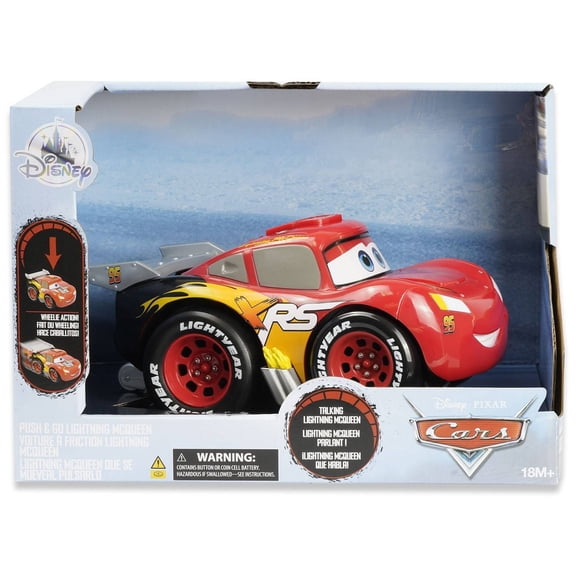 Mattel Disney Pixar Cars Track Talkers Mater, Lightning McQueen Talking ...