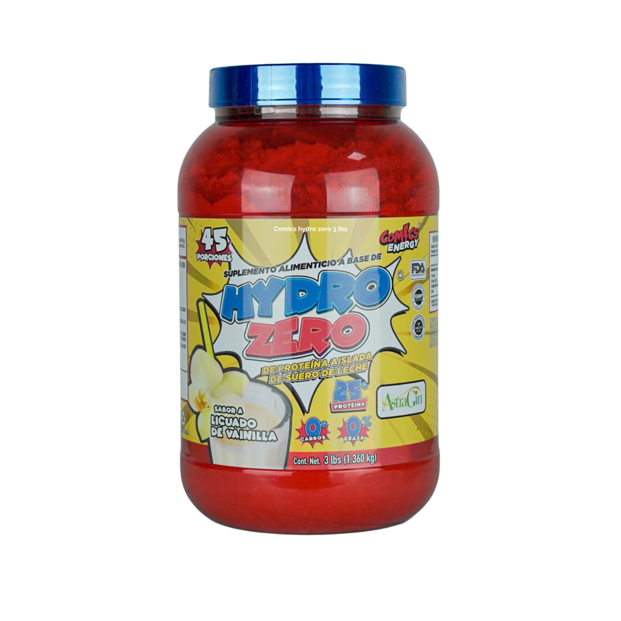 Comics Energy | Hydro Zero Protein: Suplemento con AstraGin, 45 ...
