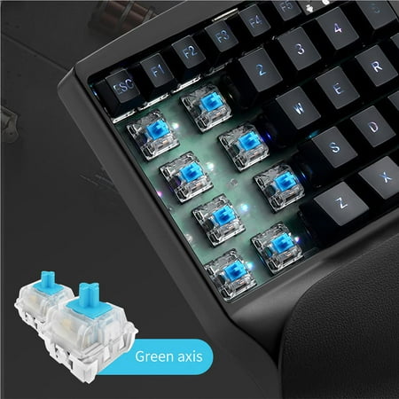 Maoww Keyclick Mechanical Keyboard One Hand Automatic Pressure with ...