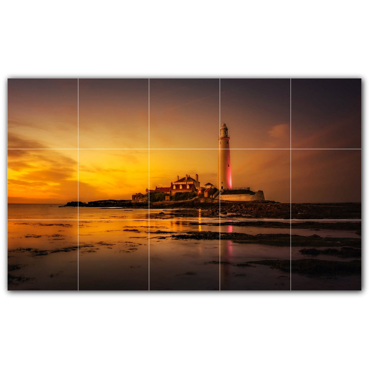 Picture-Tiles.com: Lighthouse Ceramic Tile Wall Mural WAL500841-53XL ...