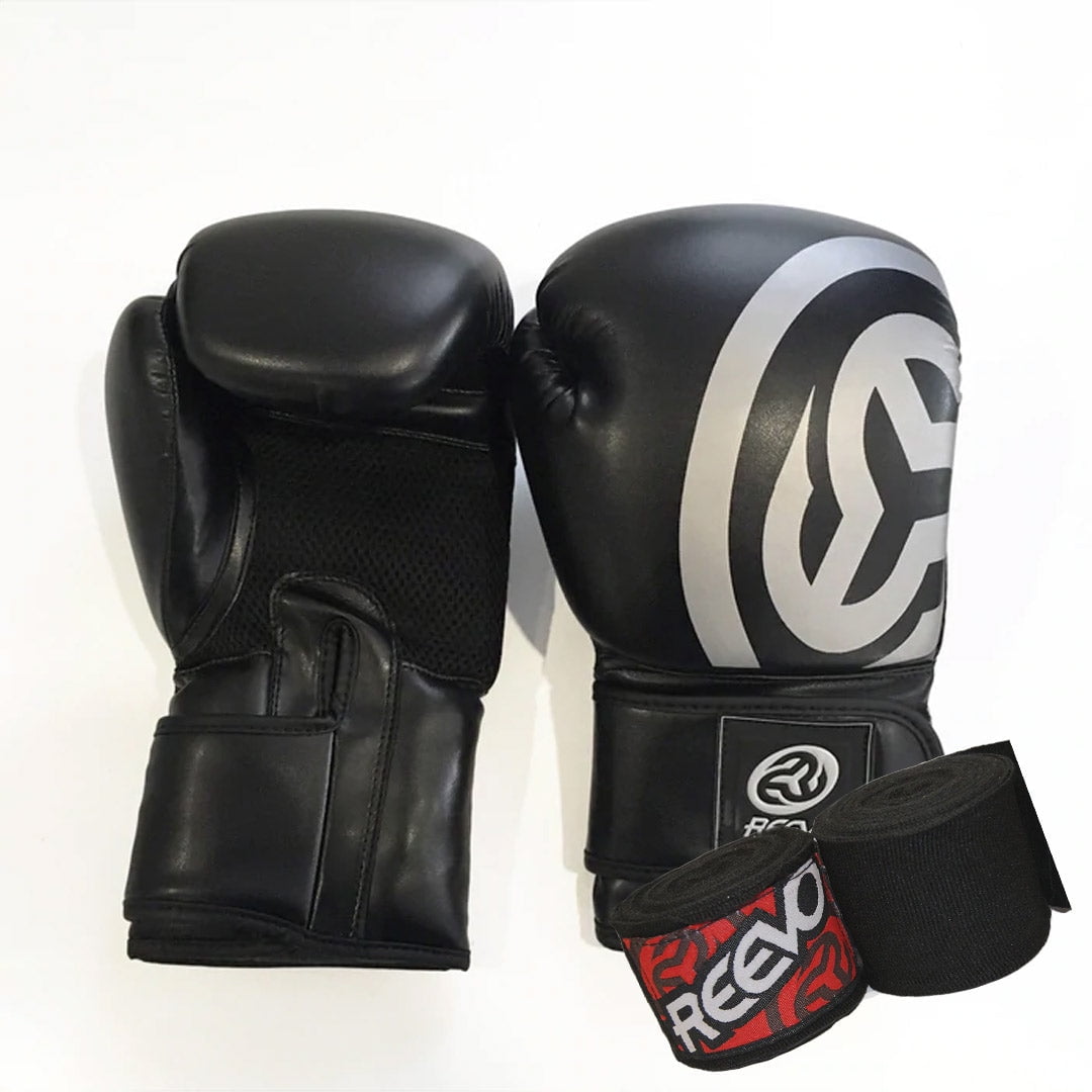 Click here for Reevo Sport Icon Boxing Glove With Hand Wrap 12oz prices
