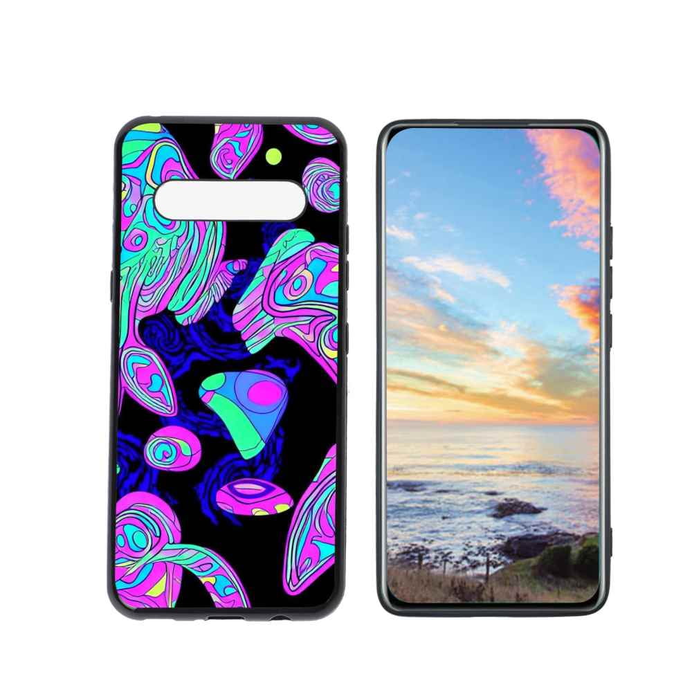 Compatible with LG V60 ThinQ 5G Phone Case, Psychedelic-Trippy-Alien ...