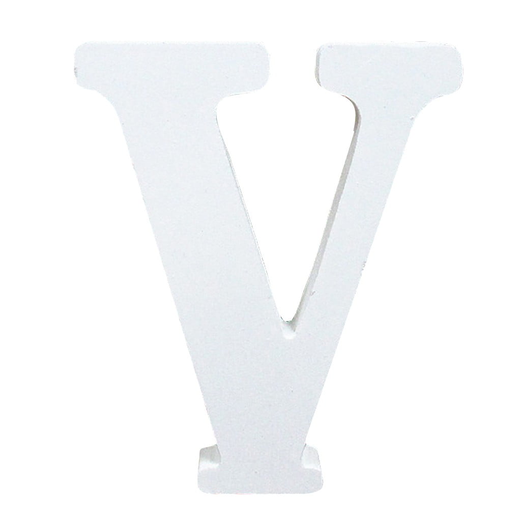 YUEHAO Home Decor Wood Wooden Letters Log Alphabet Wedding Birthday ...