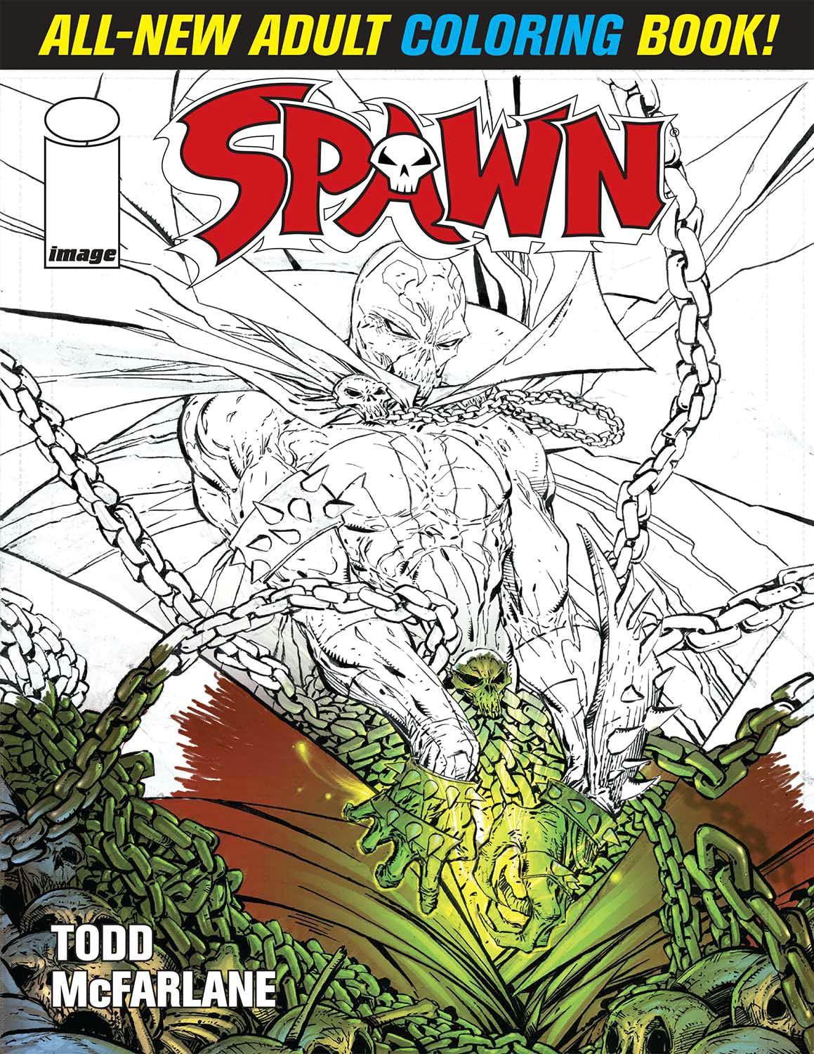 Spawn Coloring Pages