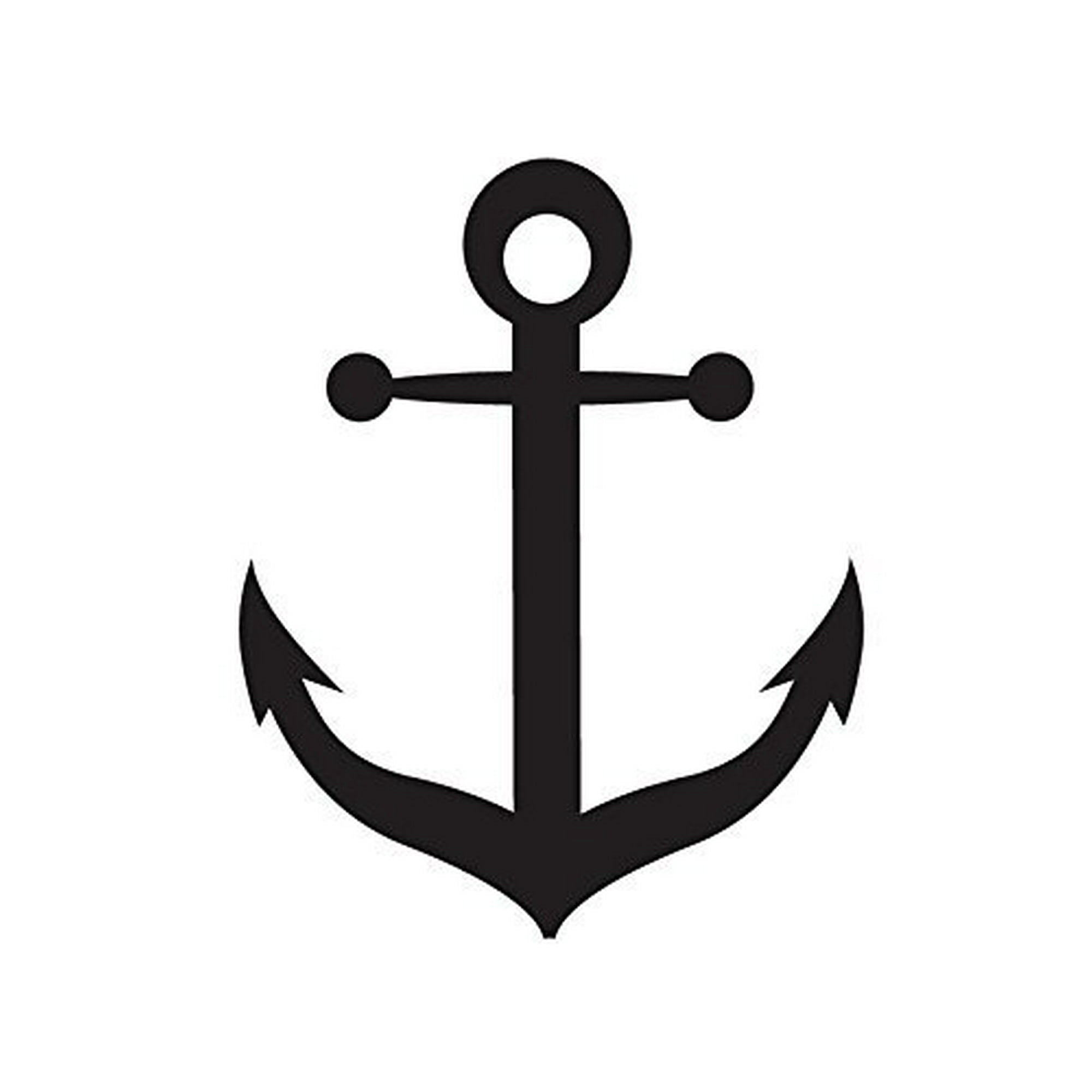 Anchor Stencil Template