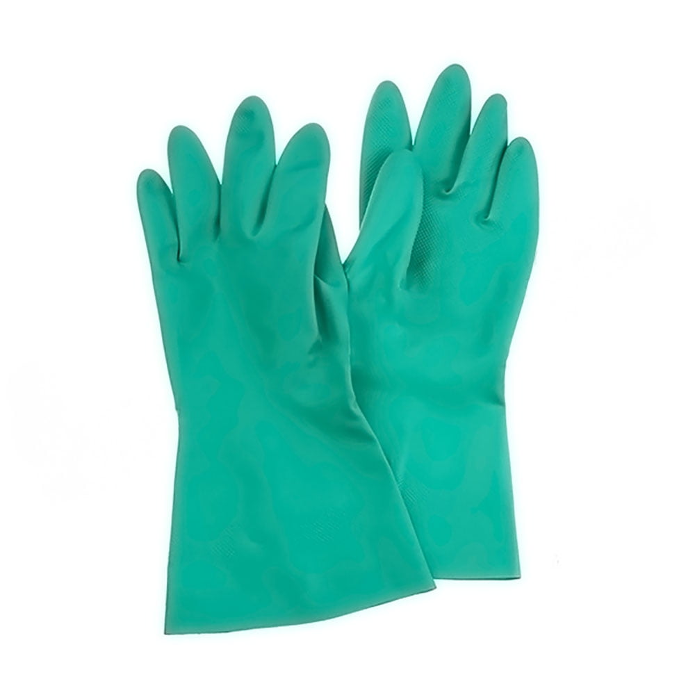 tooloflife Pair of Nitrile Chemical Protective Gloves Cleaning Washing ...