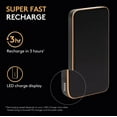 Duracell Charge10 Portable Power Pack, 10000mAh Mobile Black Power Bank ...