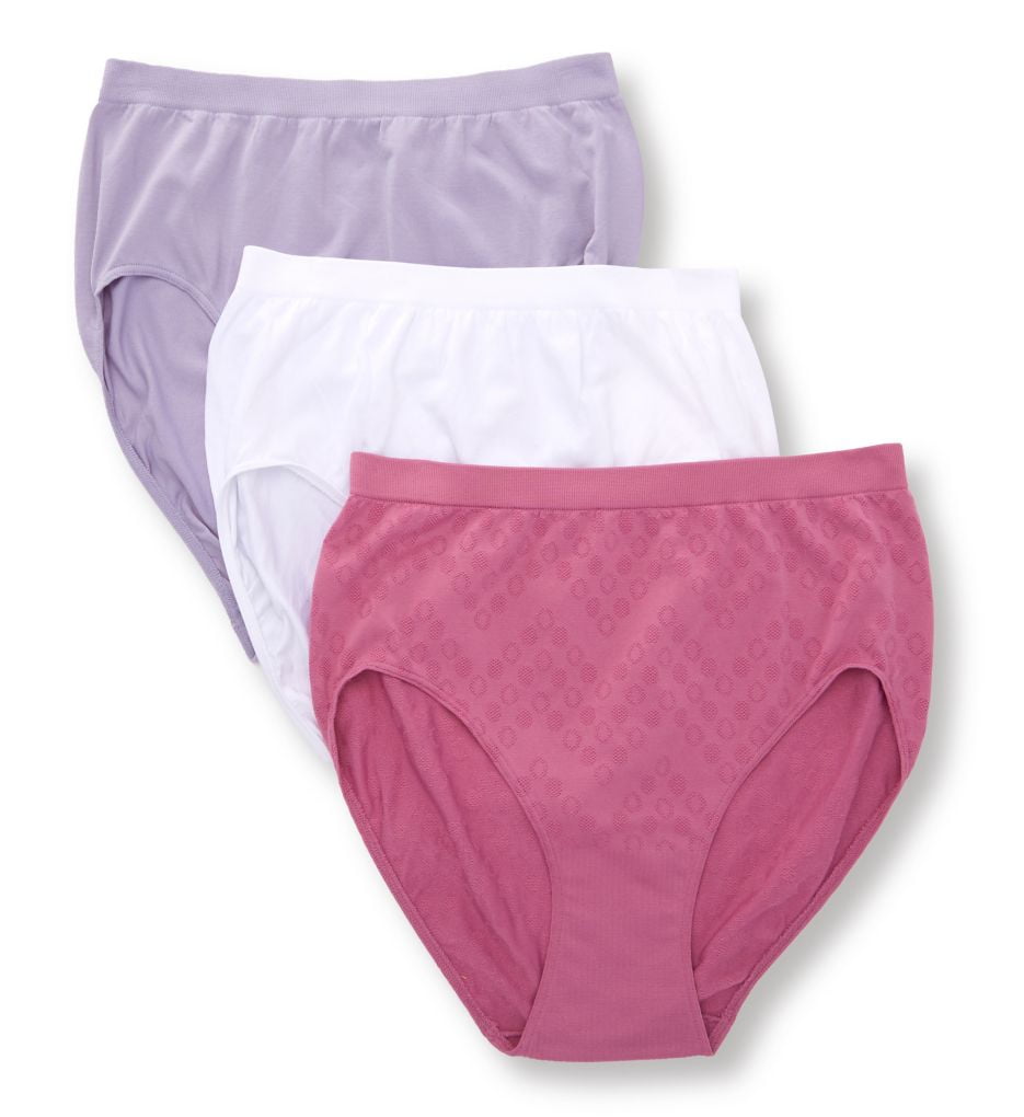 Womens Bali Dfak88 Comfort Revolution Microfiber Brief Panty 3 Pack