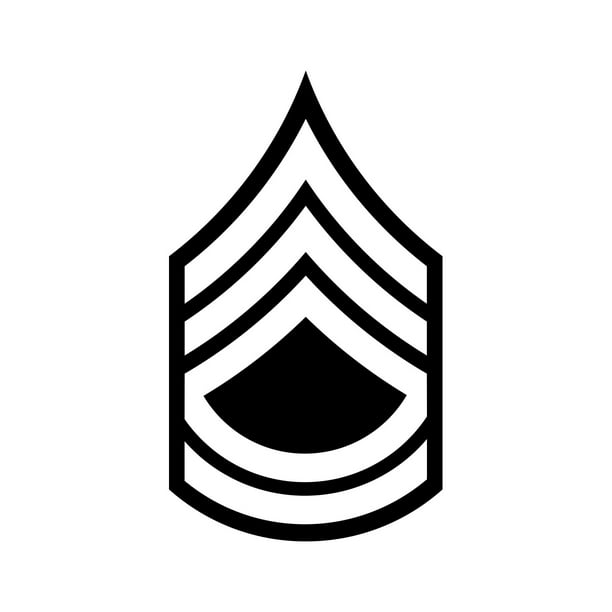 E-7 Sergeant First Class Rank Sticker Decal Die Cut - Self Adhesive ...