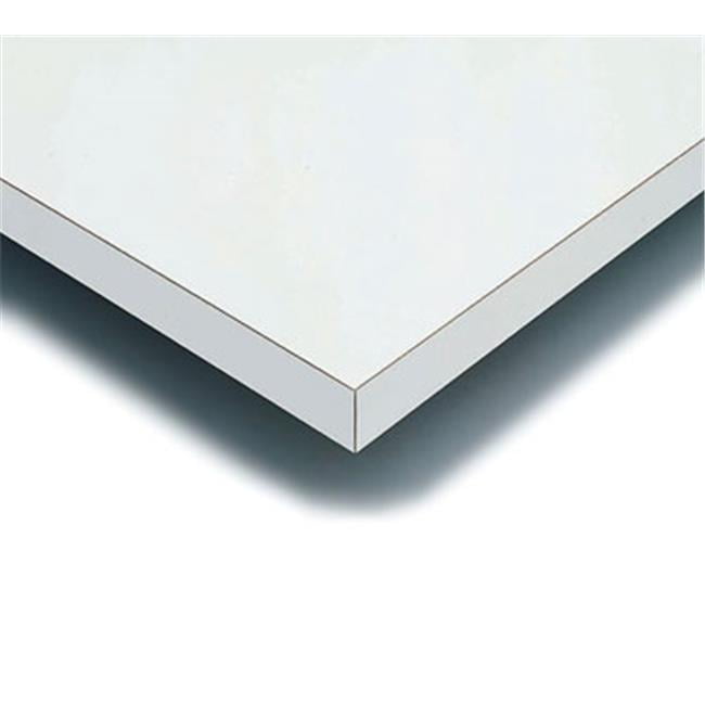 Workbench Top - WSD Safety Edge, White, 72" W x 36" D x 1-1/4" Thick ...