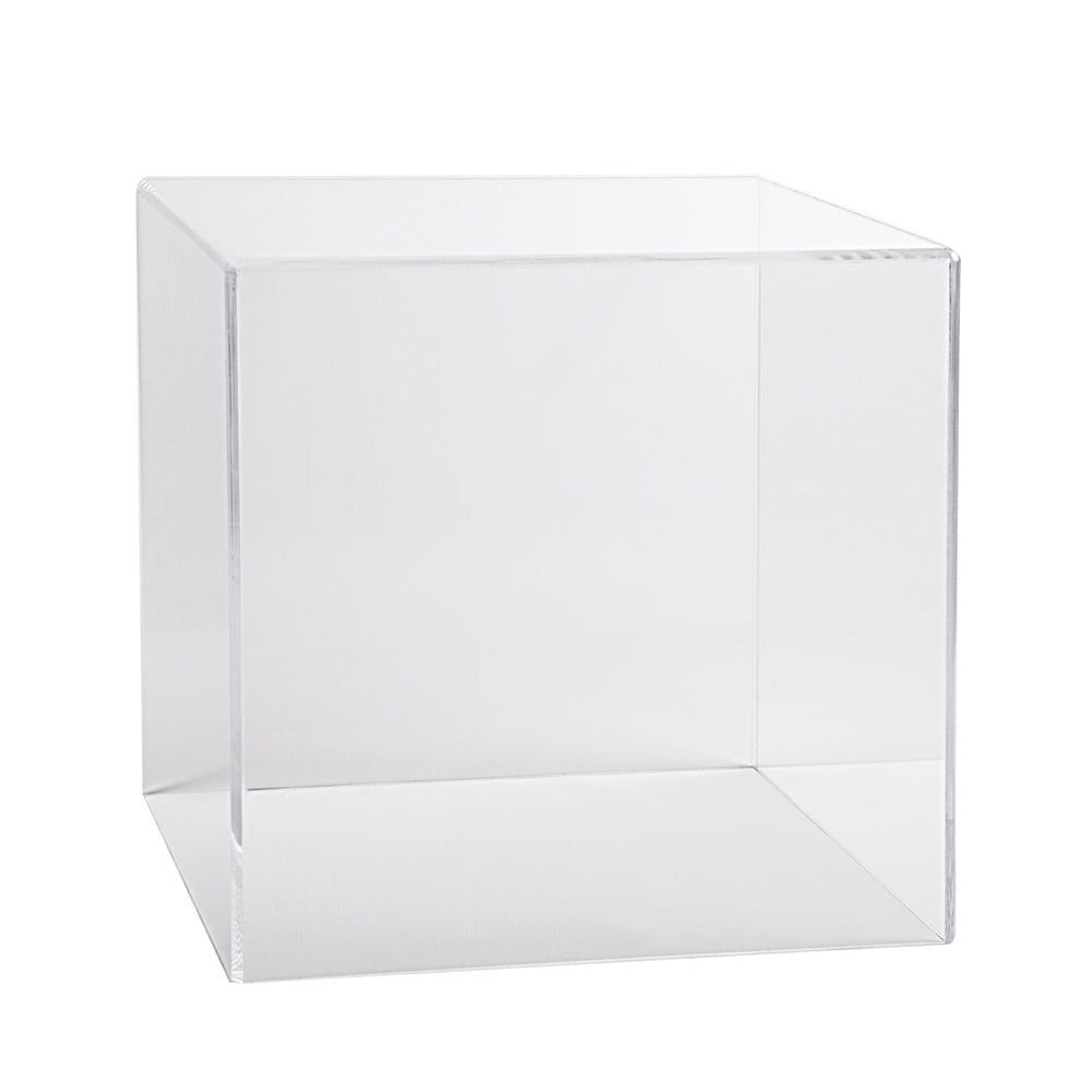6" Square Acrylic Display Box -Qty of 4 | 6" x 6" x 6" Box Case Display ...