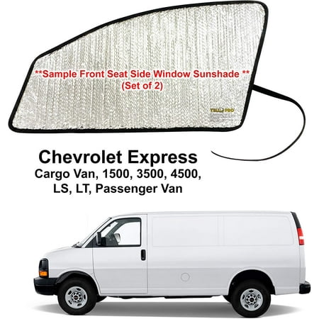 YelloPro Side Window Front Seat Sunshade (Set of 2) Custom Fit for 1996 ...