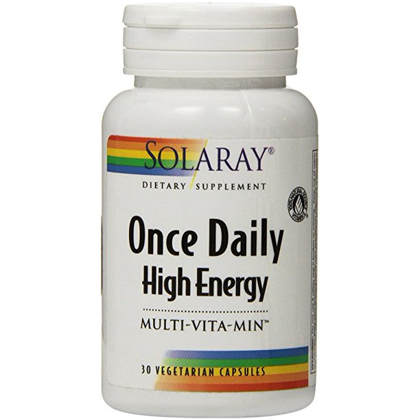 Solaray Once Daily High Energy Multivitamin | Supports Immunity ...
