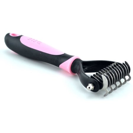 Pet Grooming Shedding Brush Tool Comb Dematting Rakes Fur Knot Cutter ...