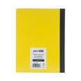 Pen+Gear Wide Ruled Composition Notebook, 7.5" x 9.75", Yellow, 100 ...