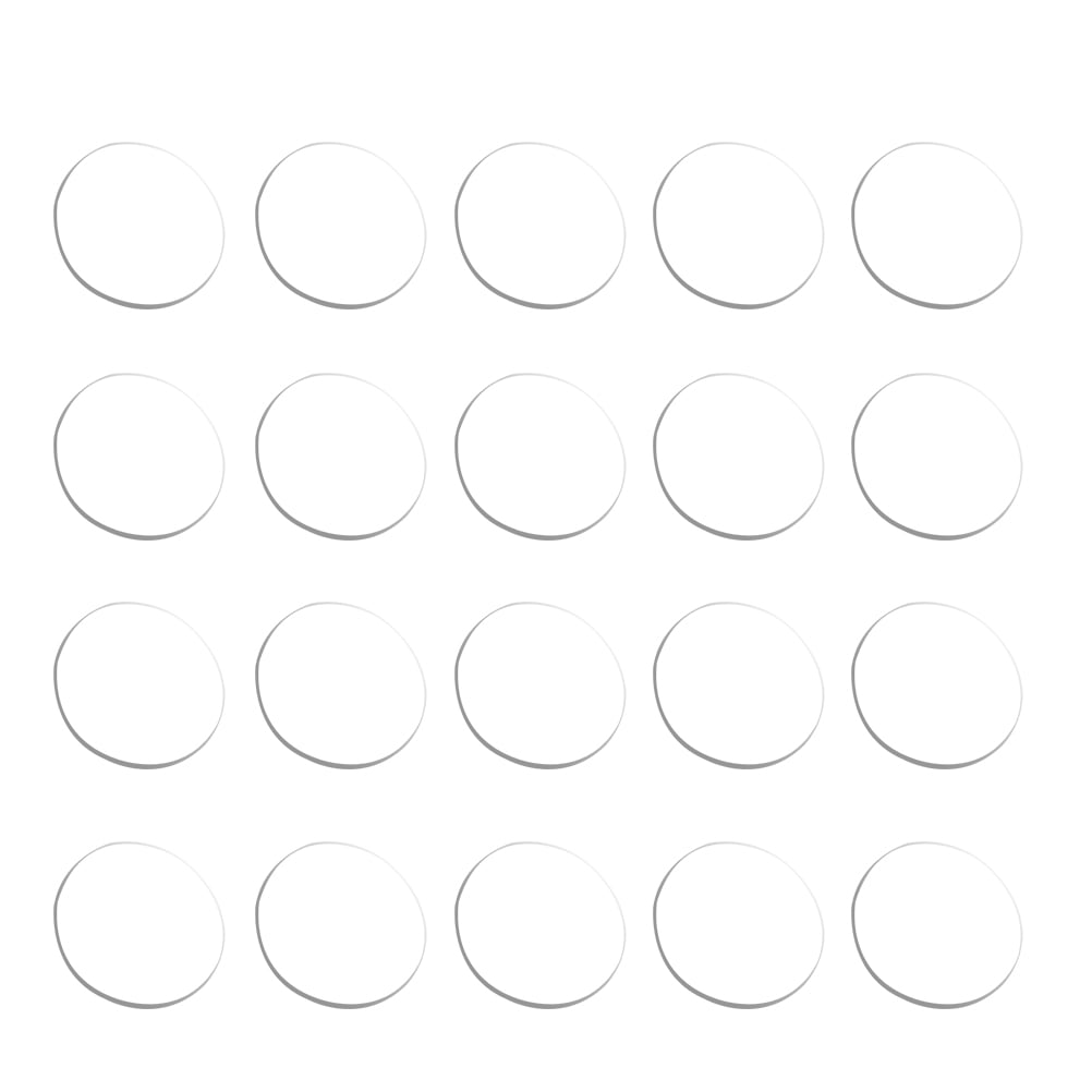 Click here for Winskyall Clear Glass Table Spacers Made Of Silico... prices