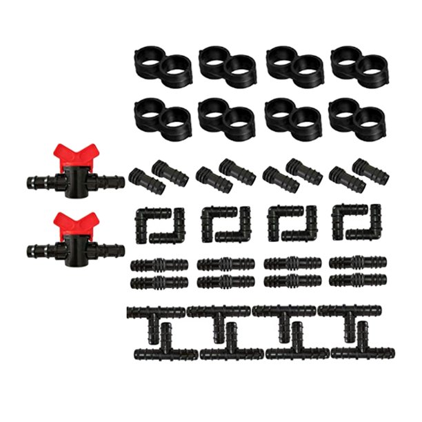 Adjustable Drip Irrigation Sprinkler Distribution Soaker Hose Nozzles ...