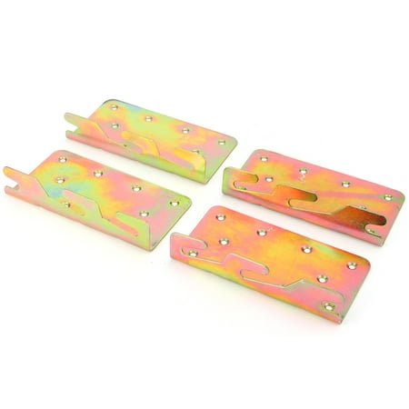 ANGGREK Bed Hinge Thickened Bed Buckle Bed Frame Connector Hardware Kit ...