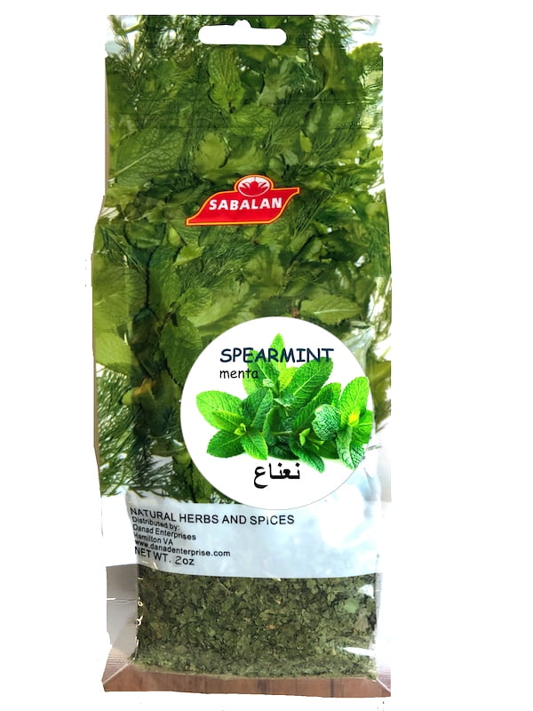 Dry Mint Flakes / Spearmint / All Natural / 2 oz - Walmart.com