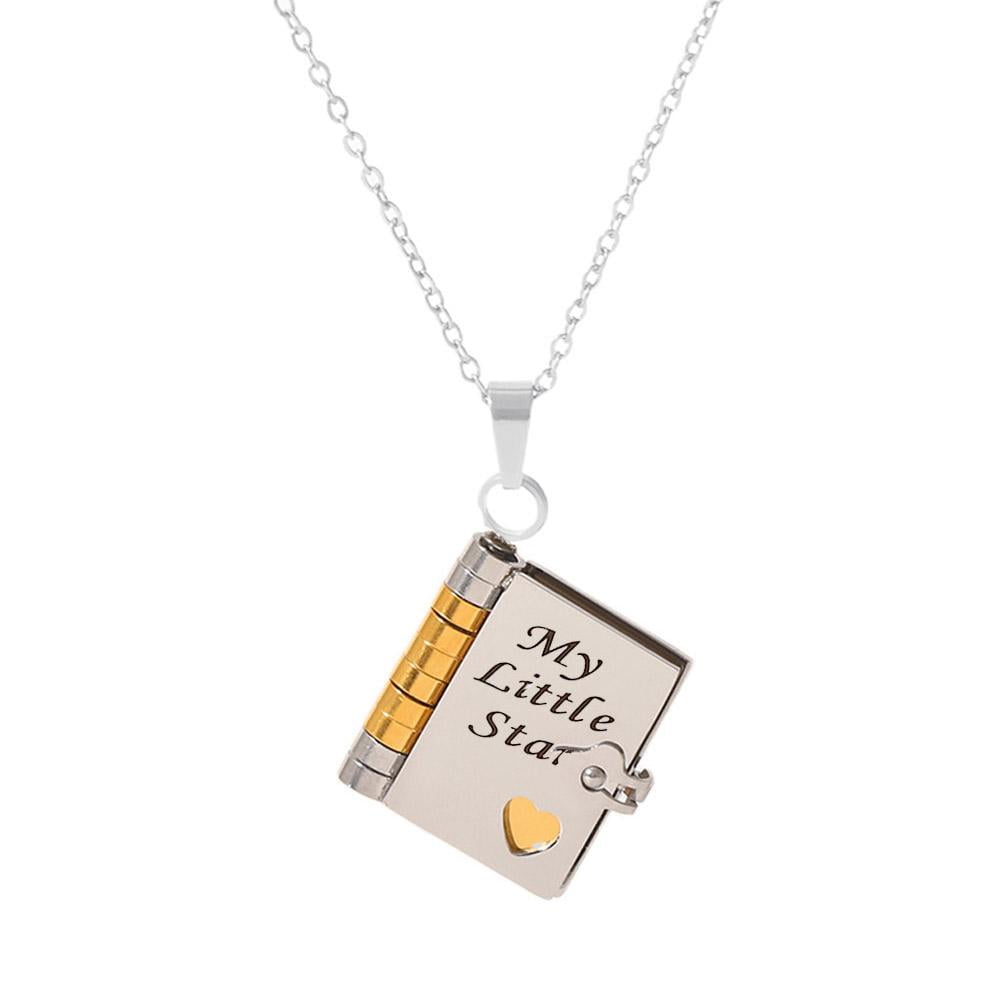 Click here for Sharktrue My Little Star Book Necklace - My Incred... prices