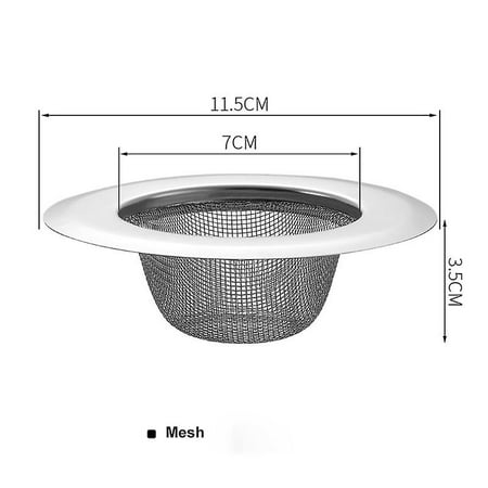 Kitchen Sink Garbage Stainless Steel Filter Mesh Vegetable Washing Sink ...