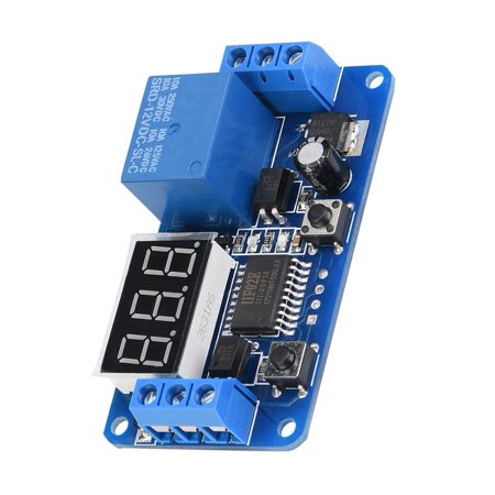 Herwey LED Countdown Display Digital Timer Relay PLC Automation Control Switch Module | Walmart ...