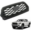 Labwork Front Bumper Grille Glossy Black Mesh Grill Fit for 2018 2019 ...