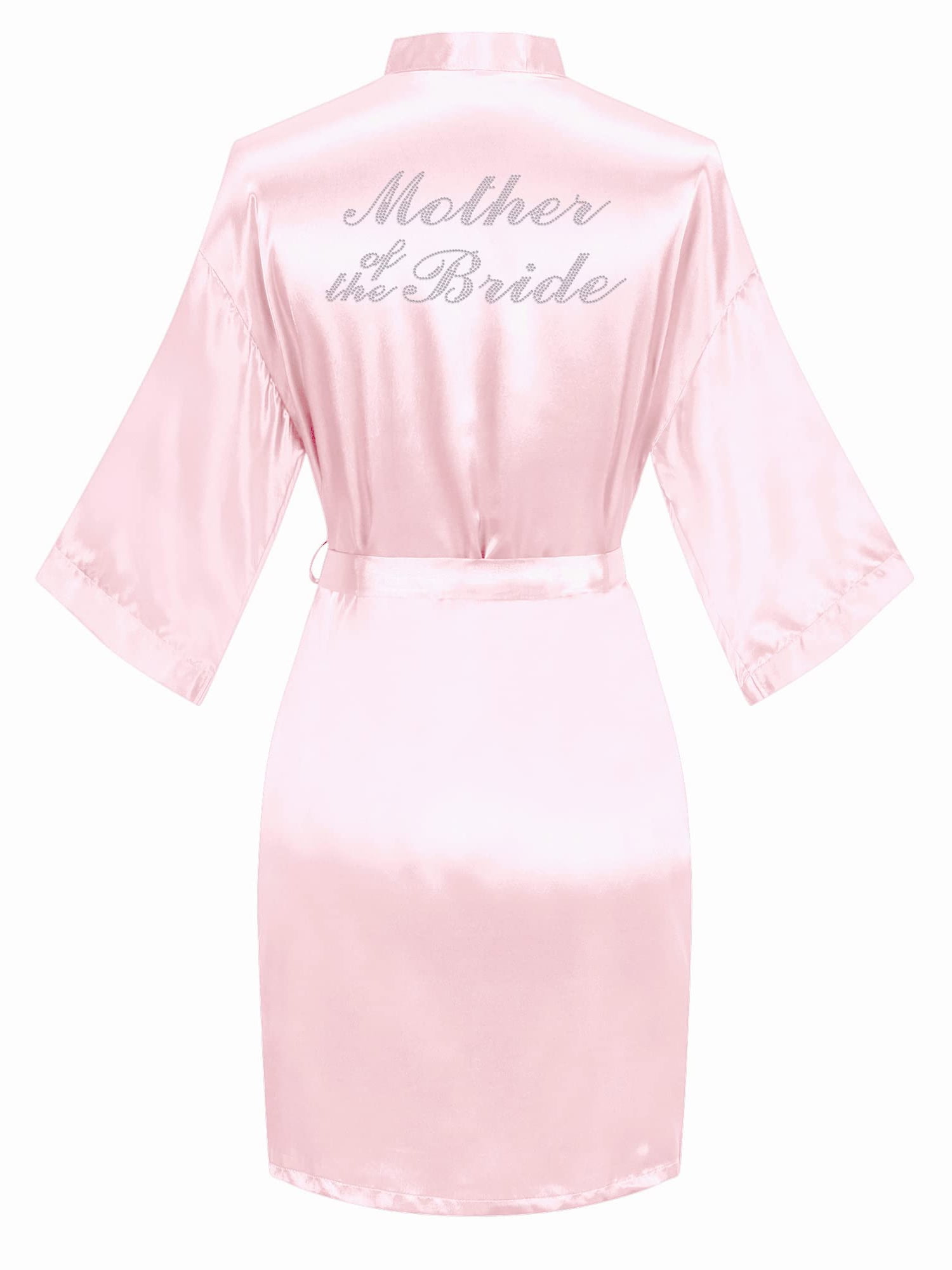 VintageClothing Women Kimono Satin Mother of the Bride Wedding Short ...