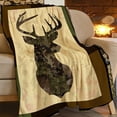 AUQ 2026 New Throw Blanket Stylish Camouflage Pattern Throw Blanket for ...