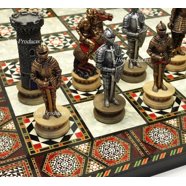 Skeleton Slayer Gothic Fantasy Skull Chess Set W/ Castle Board ...