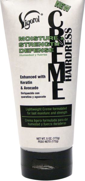 Vigorol Cream Hairdress Moisturizingure & Strength Defense - Walmart.com