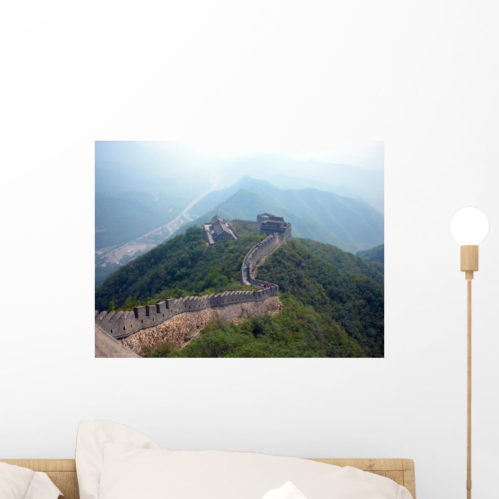Great Wall China Wall Mural Decal by Wallmonkeys Vinyl Peel and Stick ...