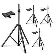 Pyle Pro Adjustable Extending Height Tripod Speaker Stand Holder Mount, 2-Pack - Walmart.com
