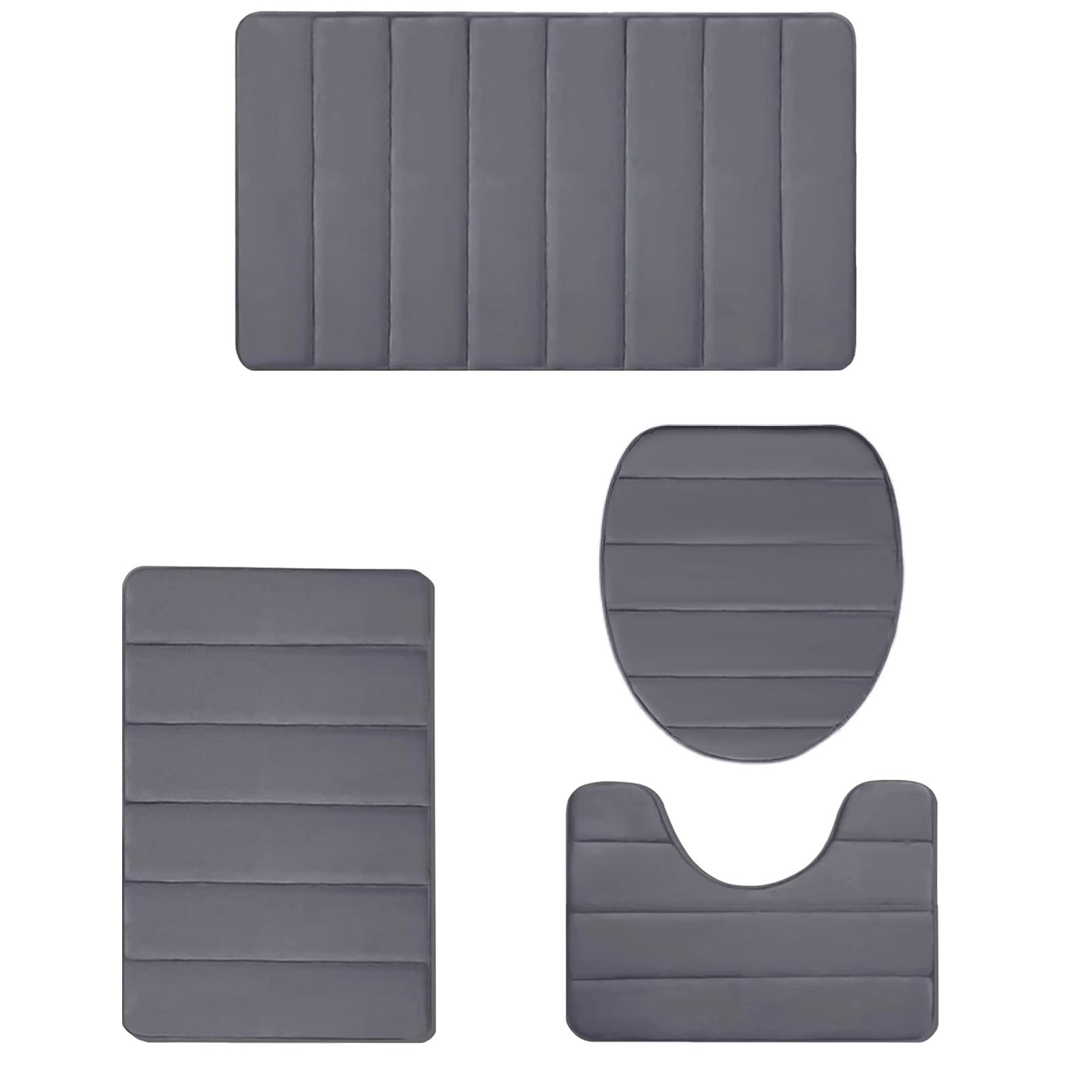 Click here for Rbaofujie Area Rug Memory Foam Bath Mat 4 Set Bath... prices