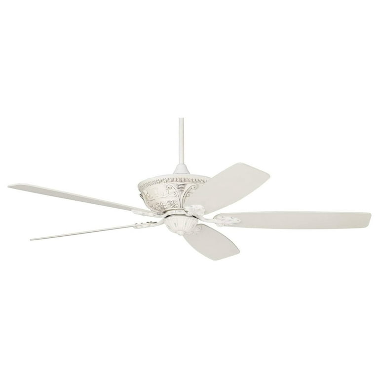 Casa Chic Antique White Ceiling Fan | Shelly Lighting
