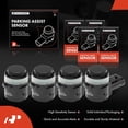 A-Premium 4-PC Front Outer Reverse Backup Parking Assist Sensor ...
