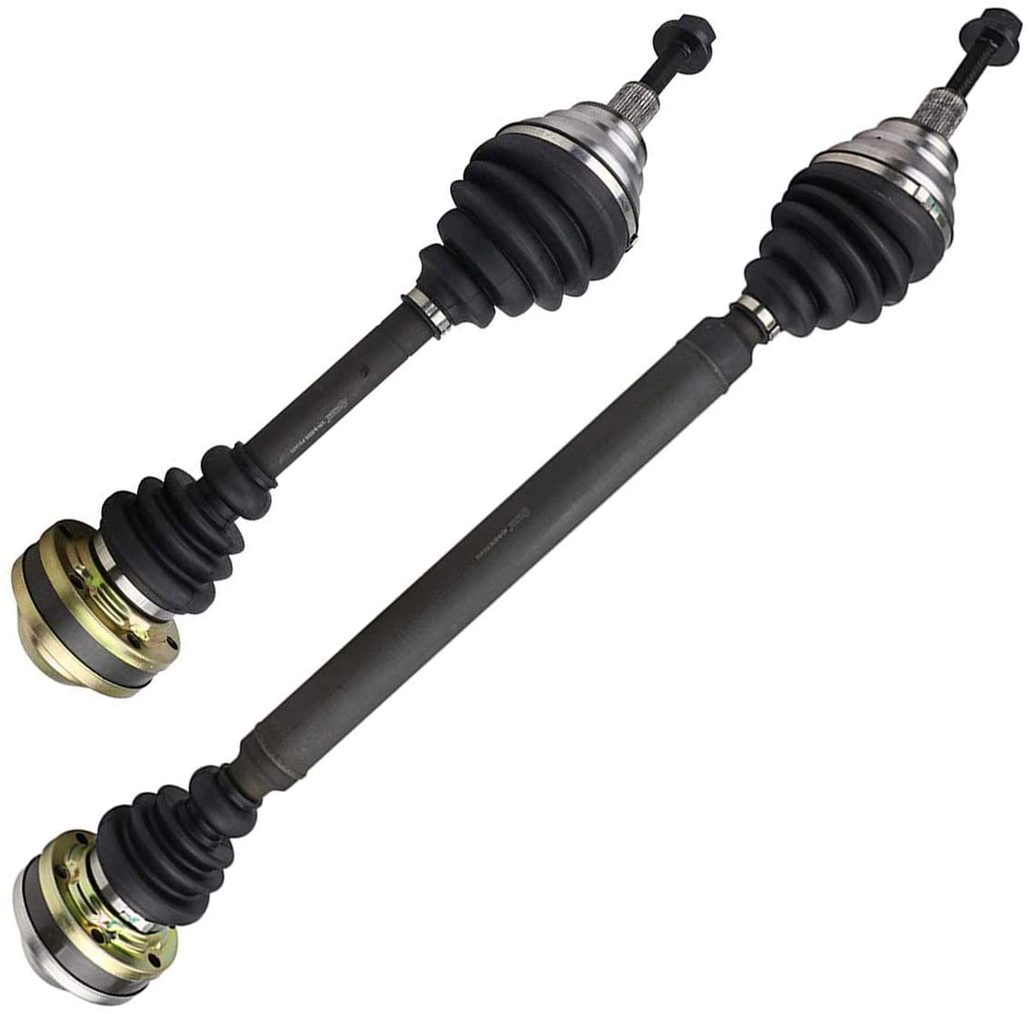 Bodeman 2PC Front CV Axle Half Shaft Assemblies for Audi A3 VW CC EOS ...