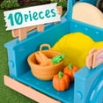 Honey Bee Acres Buzzby Farm Truck – Toy Vehicle with Miniature Food ...