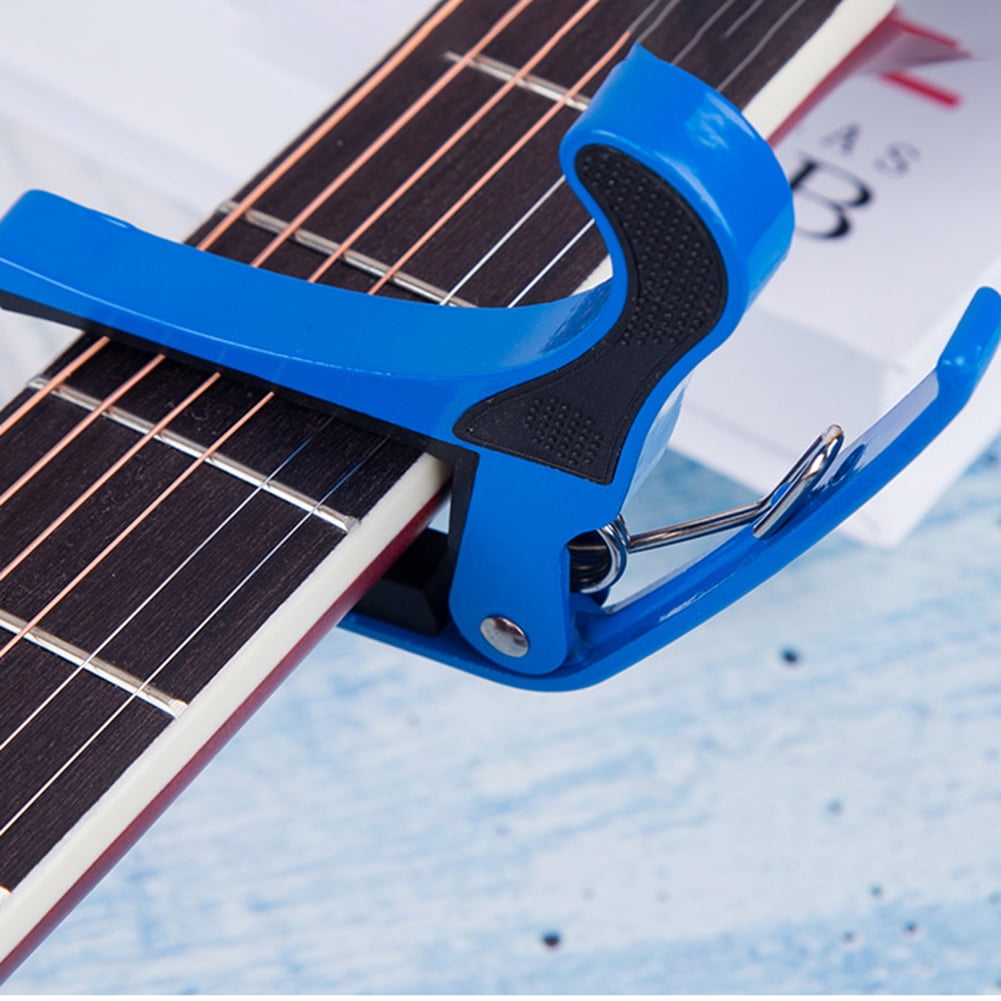 SPRING PARK Metal Electric Guitar Capo Acoustic Clip Guitar String ...