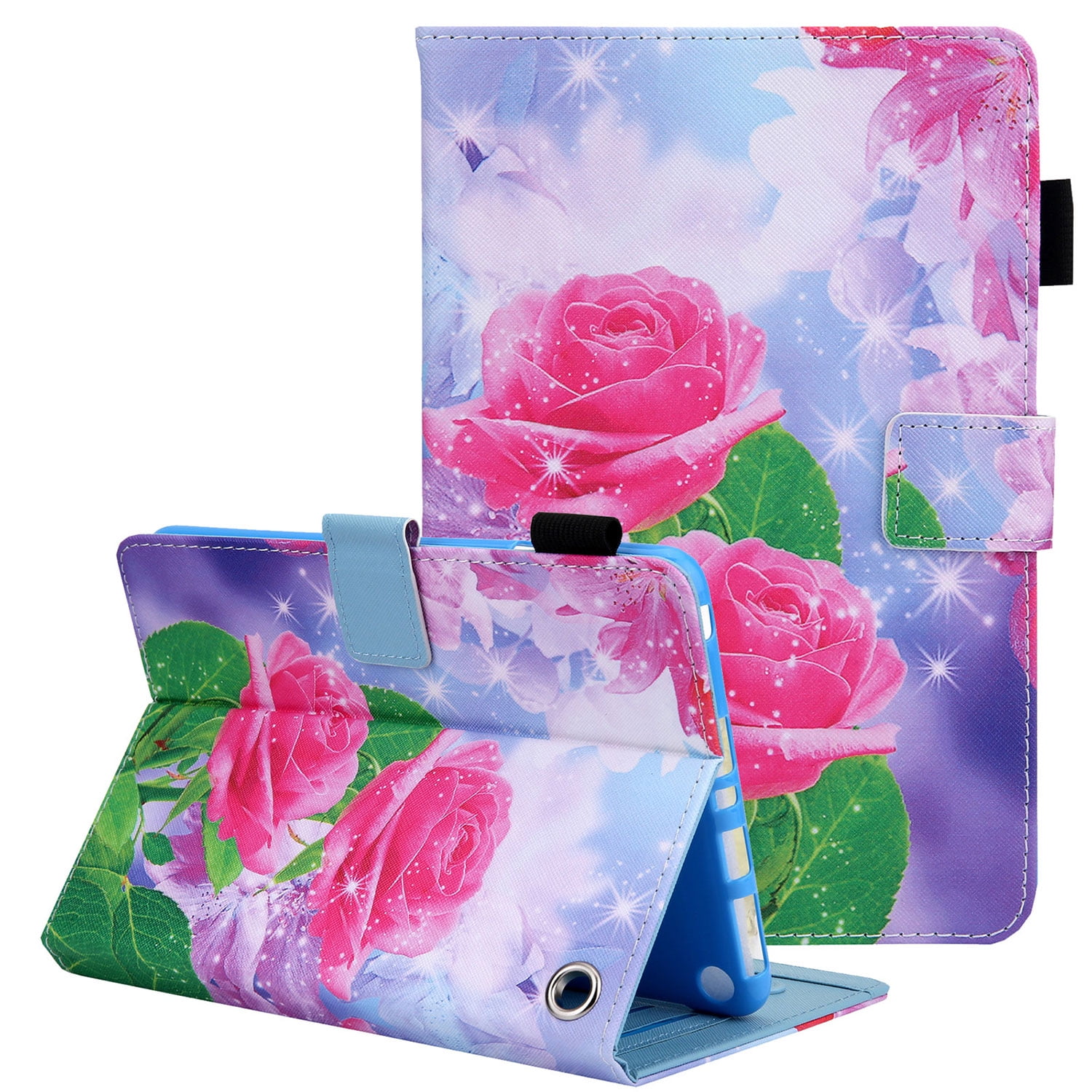 Floral Case for Kindle Fire HD 10.1" 11th Gen 2021/Fire HD 10 Plus 2021 ...