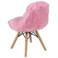 Flash Furniture Cody Kids Shaggy Dog Accent Chair, Light Pink - Walmart.com