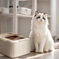 Airtight Pet Storage Container, Dog Food Container with Lid Keep Pet ...